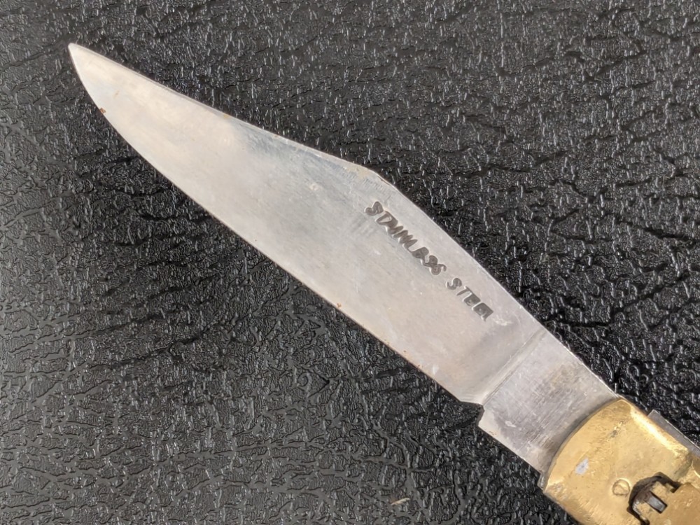 Vintage Mexican Souvenir Automatic Knife