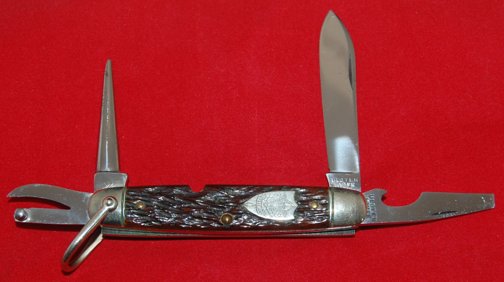 Official BSA #1503 Ulster Knife Company #47488L5 Boy Scout Knife 1927 ...