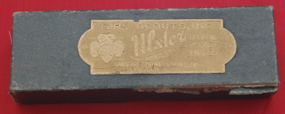 Official GSUSA Ulster #Y501 Girl Scout Knife With Original Box! Circa ...