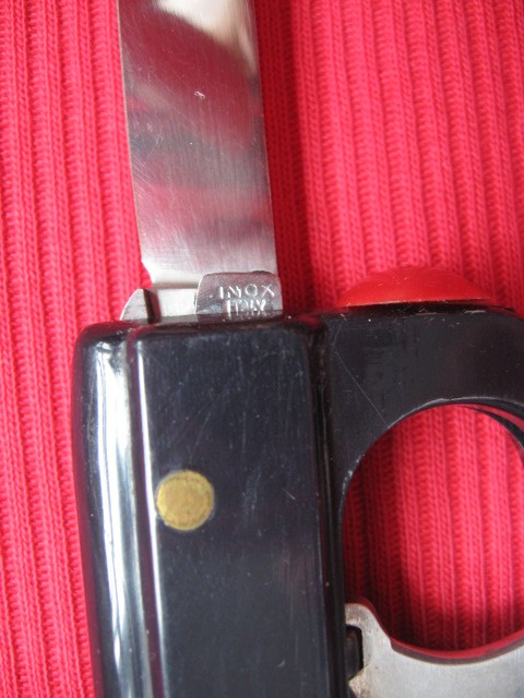 Vintage Pistol Switchblade Knife Gun