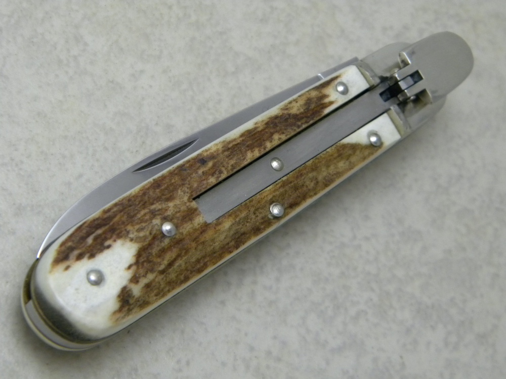 Boker Germany Alemania Rostfrei Stag 715R Tree Brand Switchblade Knife ...
