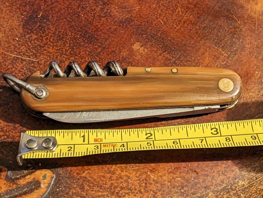 Rare Mid Century Peter Klein Solingen Germany 6 Blade Multi Tool
