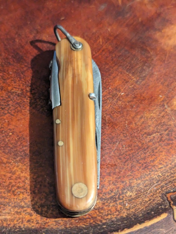 Rare Mid Century Peter Klein Solingen Germany 6 Blade Multi Tool