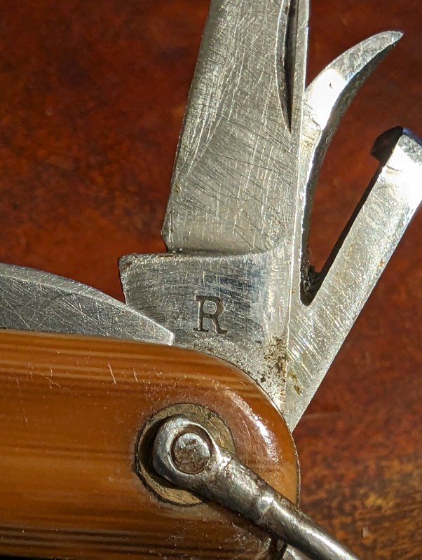 Rare Mid Century Peter Klein Solingen Germany 6 Blade Multi Tool