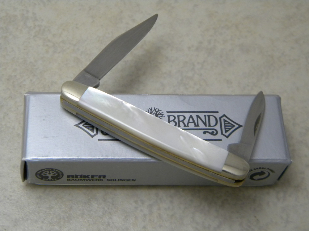 Boker Tree Brand Solingen Germany Pearl Pen Knife NIB