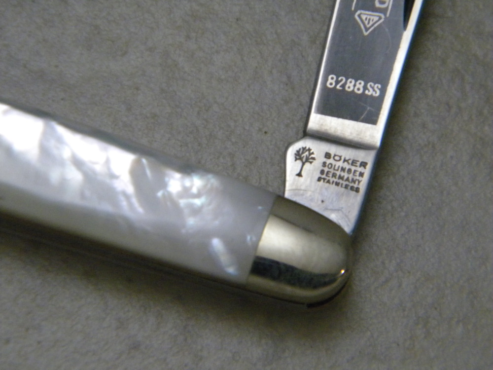 Boker Tree Brand Solingen Germany Pearl Pen Knife NIB