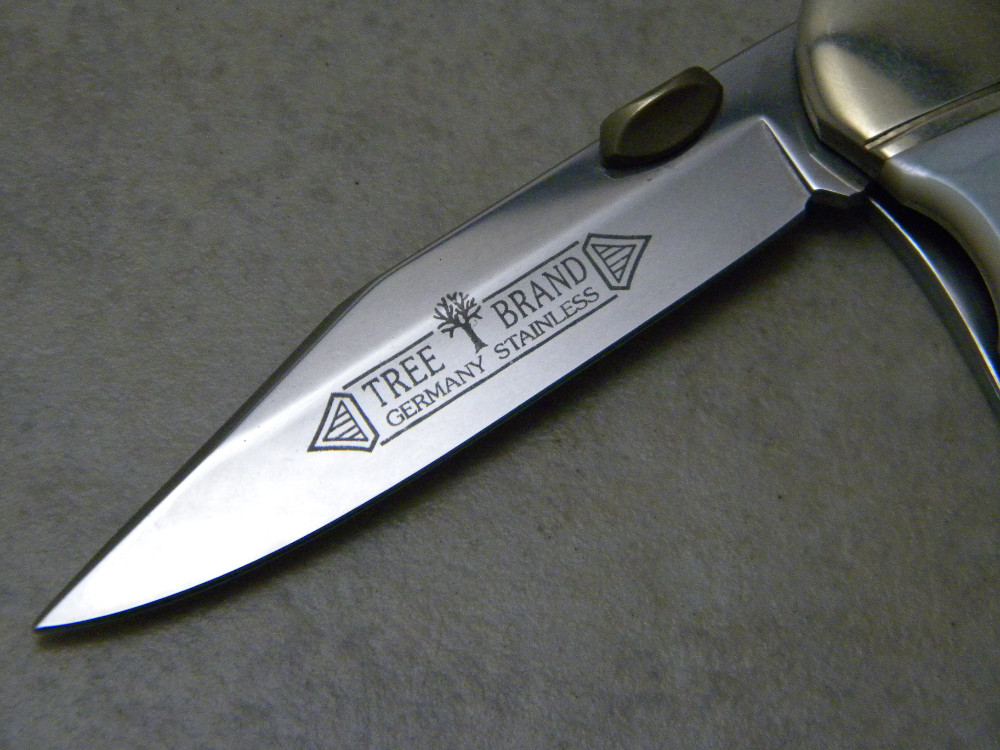Boker Tree Brand Solingen Germany Pearl Linerlock Knife NIB