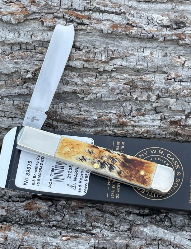 CASE XX ** SFO 2024 BLACK SHIELD 6.5 BONESTAG RAZOR