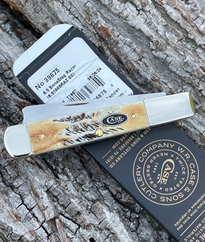 CASE XX ** SFO 2024 BLACK SHIELD 6.5 BONESTAG RAZOR