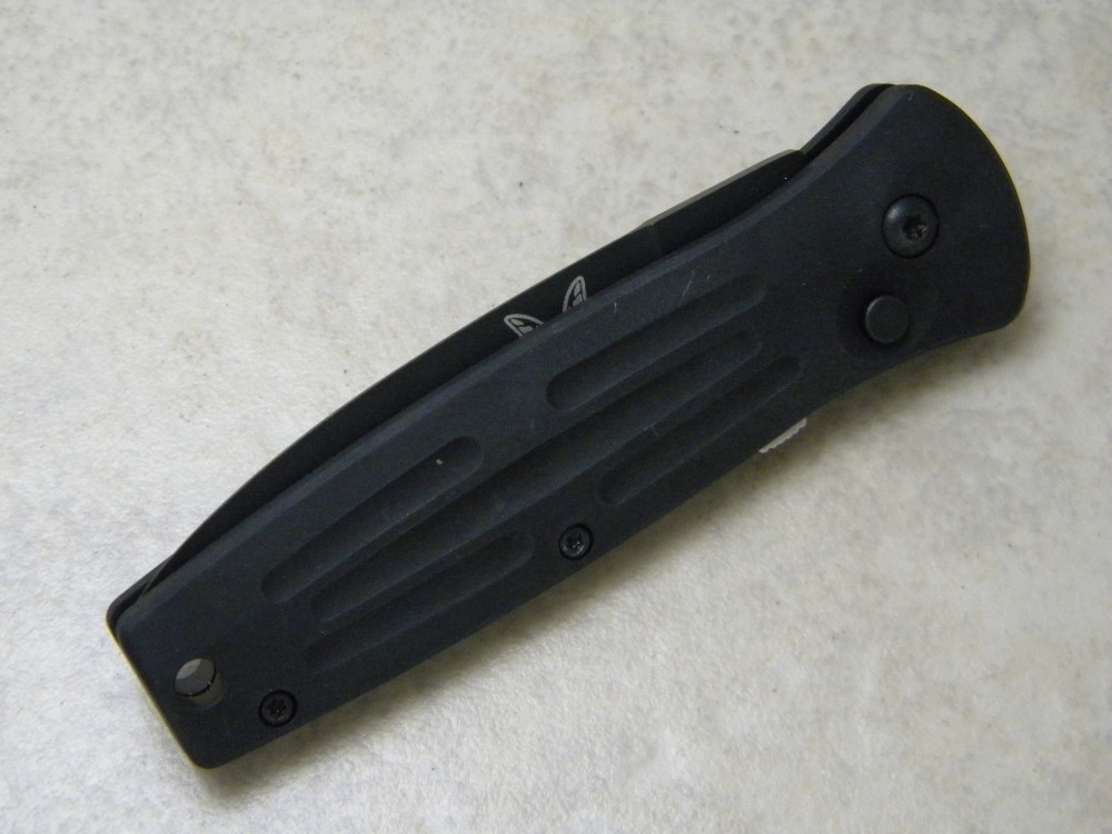 Benchmade USA Balisong Mel Pardue DEsign Push Button Automatic Knife NIB