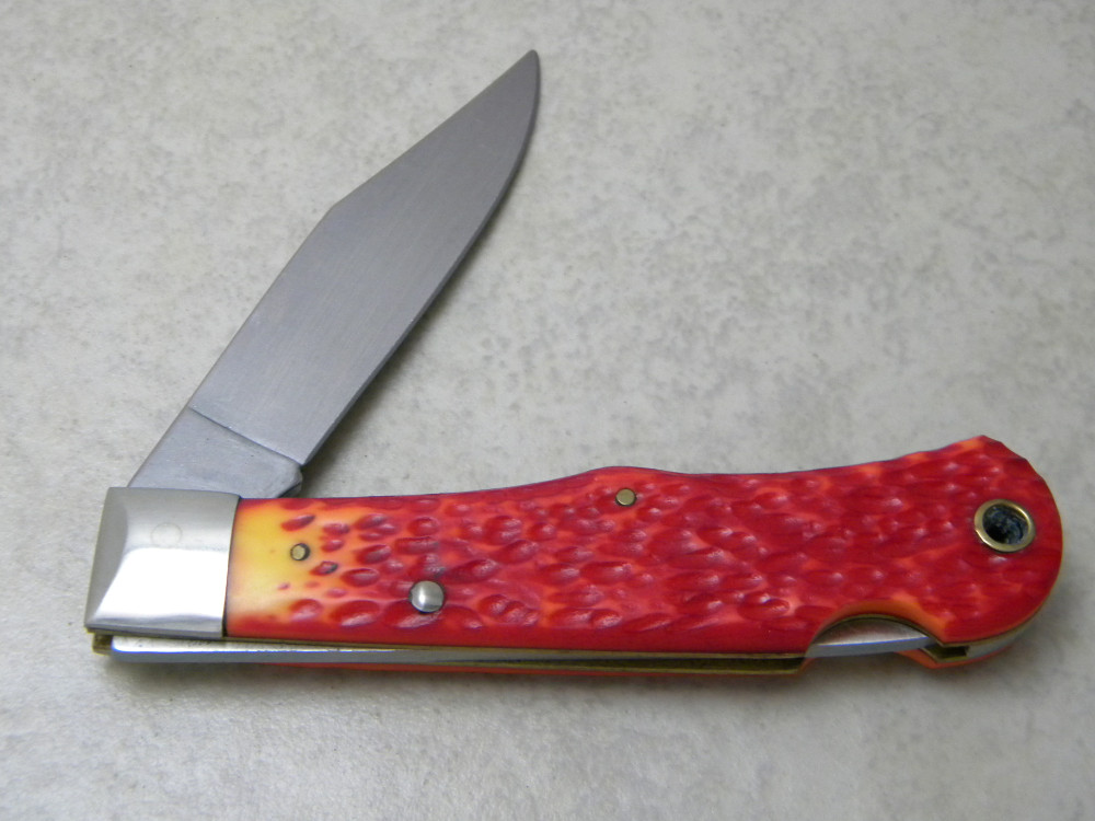 Remington USA New Tang Stamp Series Delrin Lockback Knife NIB