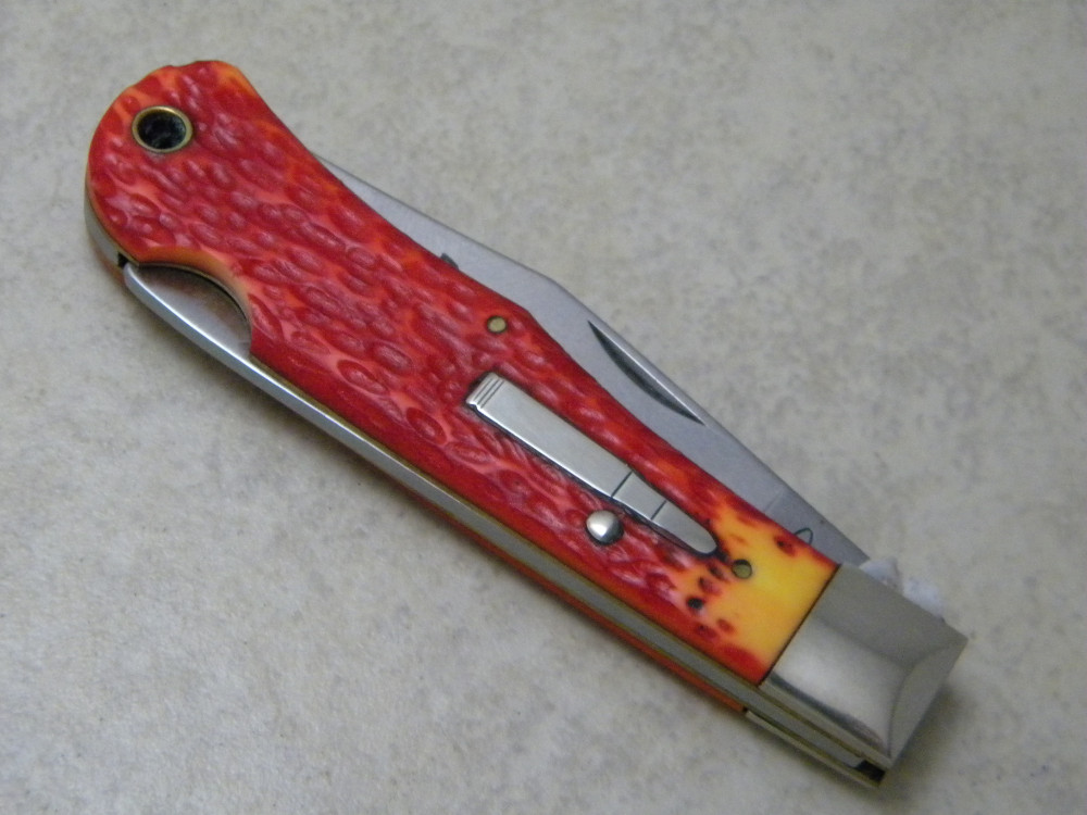 Remington USA New Tang Stamp Series Delrin Lockback Knife NIB