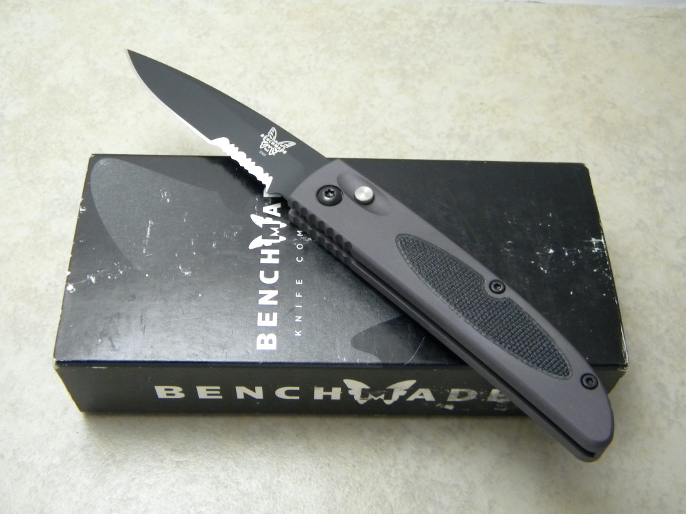 Benchmade USA 3200SBT Mel Pardue Design Push Button Automatic ...