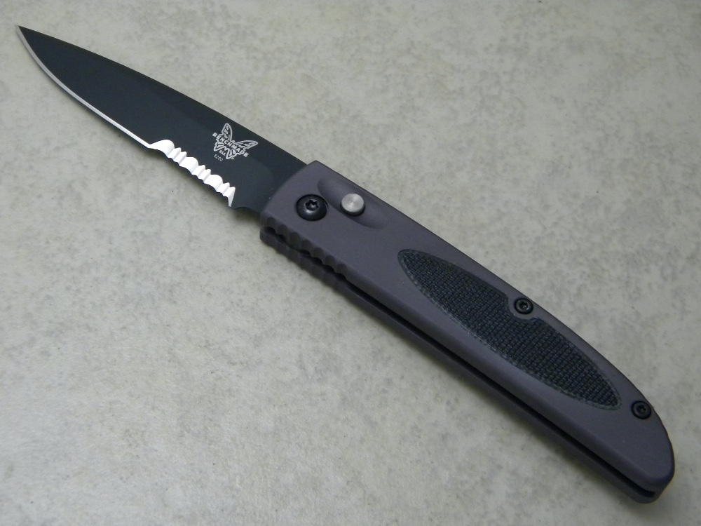 Benchmade USA 3200SBT Mel Pardue Design Push Button Automatic ...