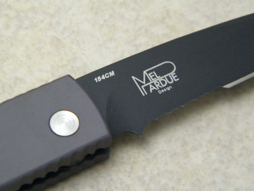 Benchmade USA 3200SBT Mel Pardue Design Push Button Automatic ...
