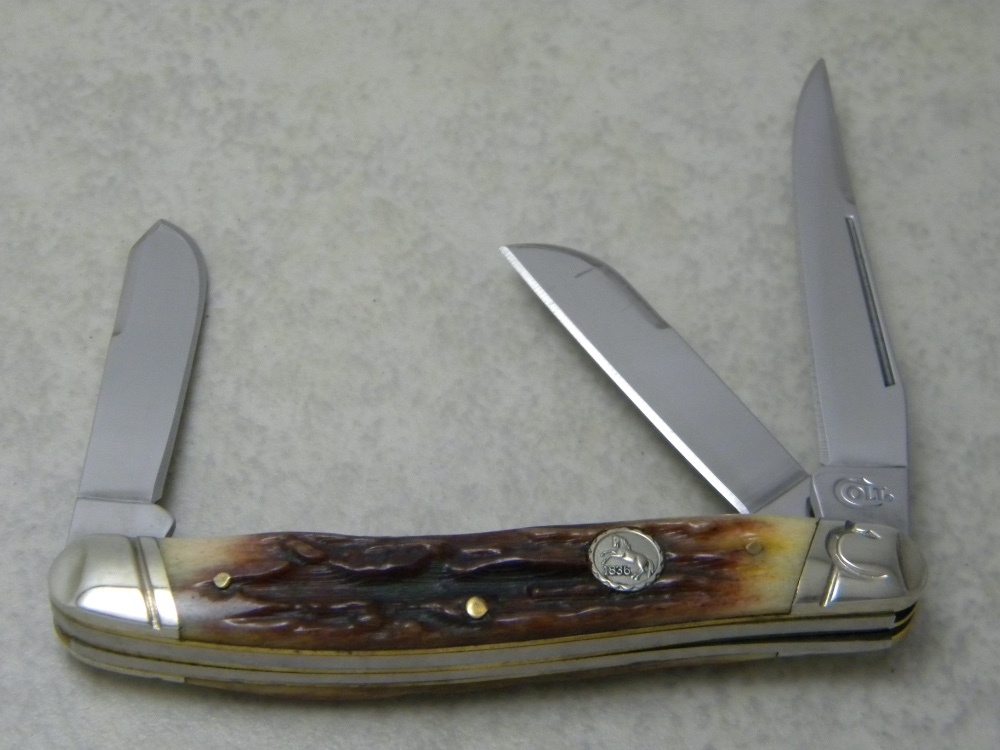 Colt CT 210 Bone Medium Stockman Knife in Box