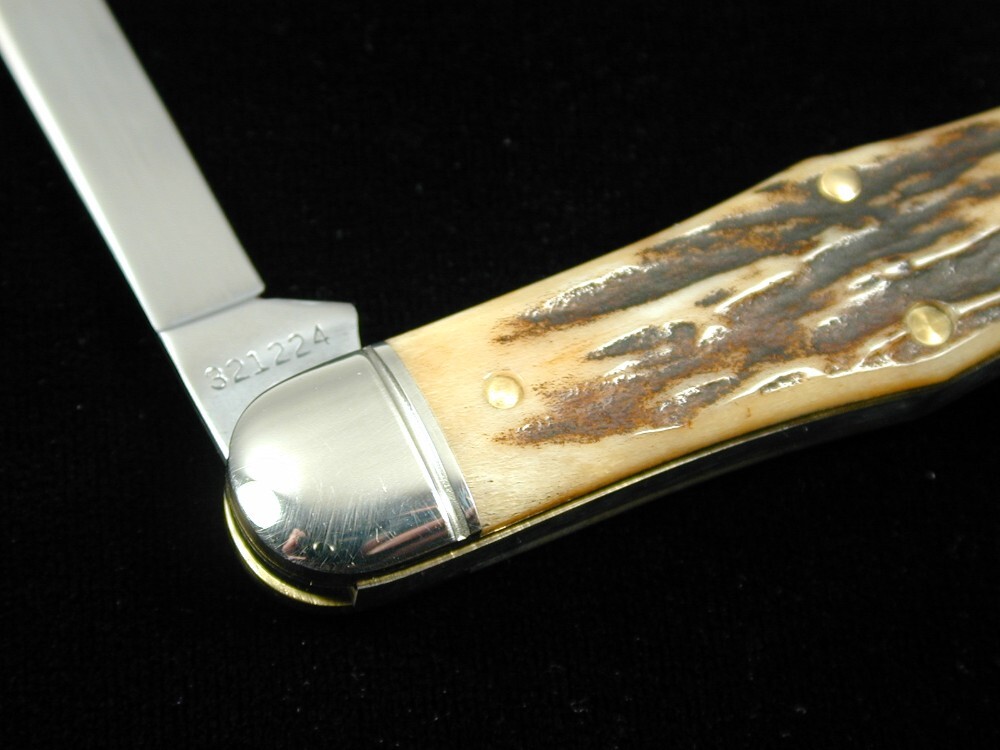 Great Eastern Northfield Cutlery GEC Sambar Stag Engineer Knife 321224 ...