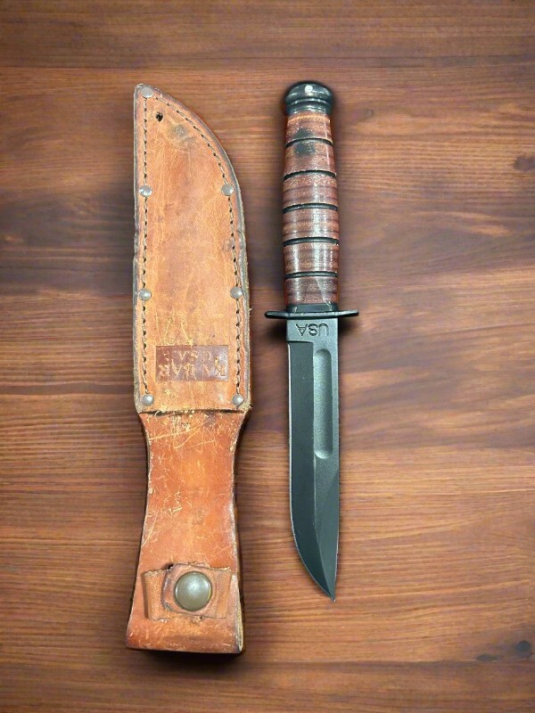 KA-BAR (Kabar) USA FIXED BLADE (GREAT)