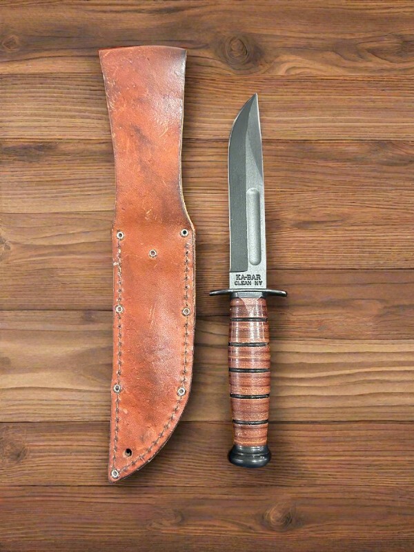 KA-BAR (Kabar) USA FIXED BLADE (GREAT)