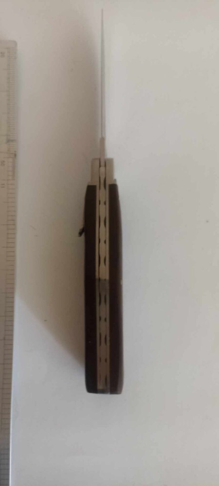 RUSSIAN LEVER LOCK SWITCHBLADE Knife automatic folding "Sniper" (wood ...