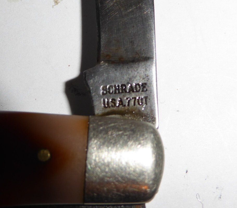Schrade 770T USA Muskrat Knife Pocket Knife