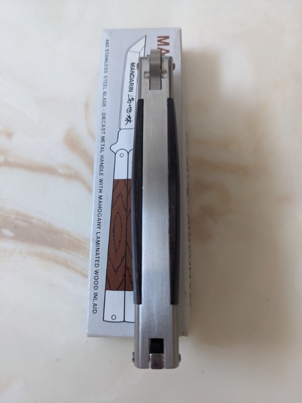 Rare Vintage Valor "Mandarin" balisong New in Box