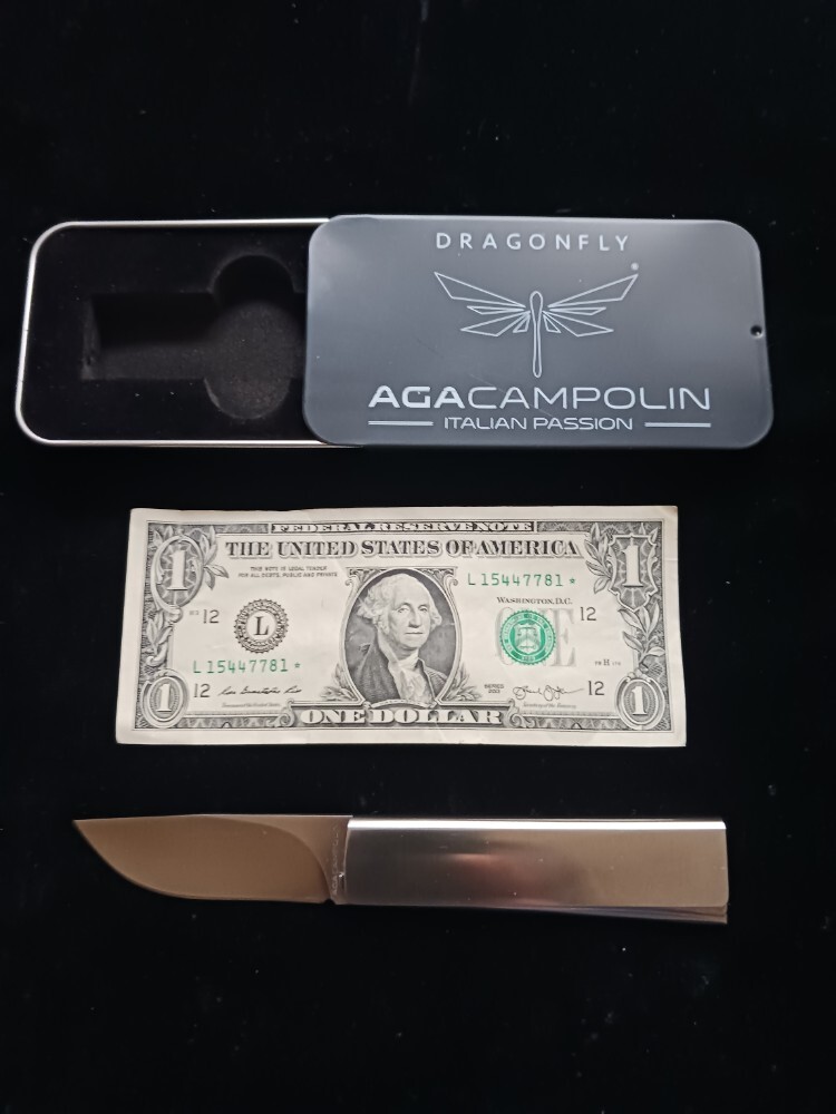 AGA CAMPOLIN DRAGONFLY GRAVITY KNIFE