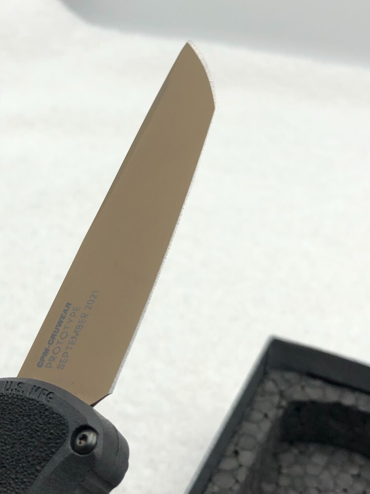Benchmade Shootout 5370FE Prototype Double Action Out The Front ...