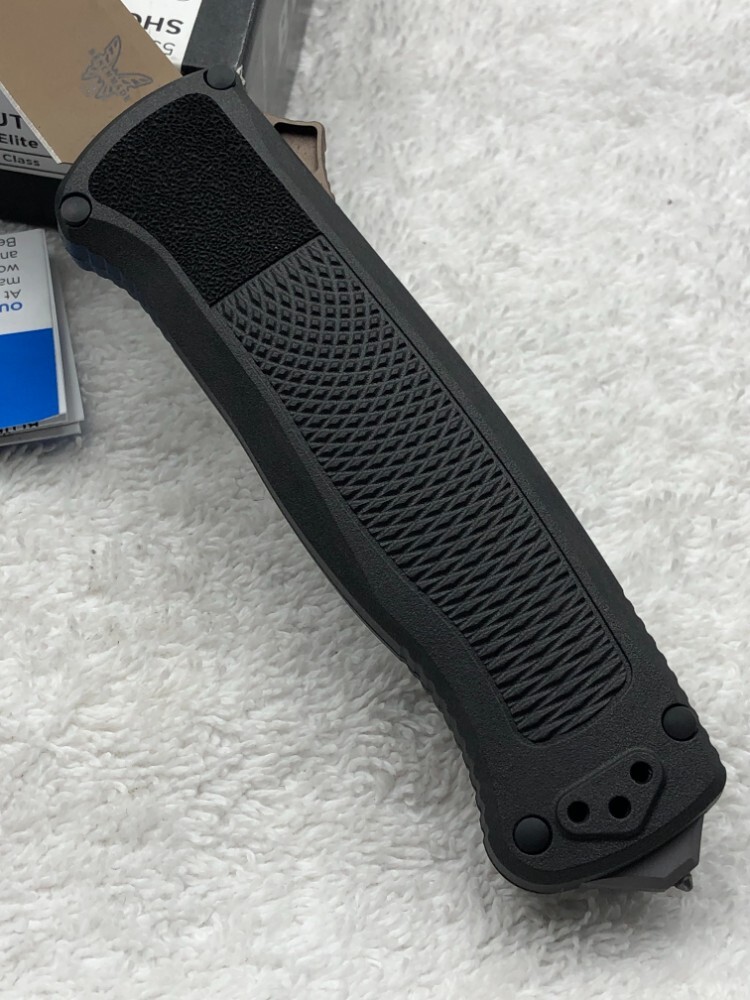 Benchmade Shootout 5370FE Prototype Double Action Out The Front ...