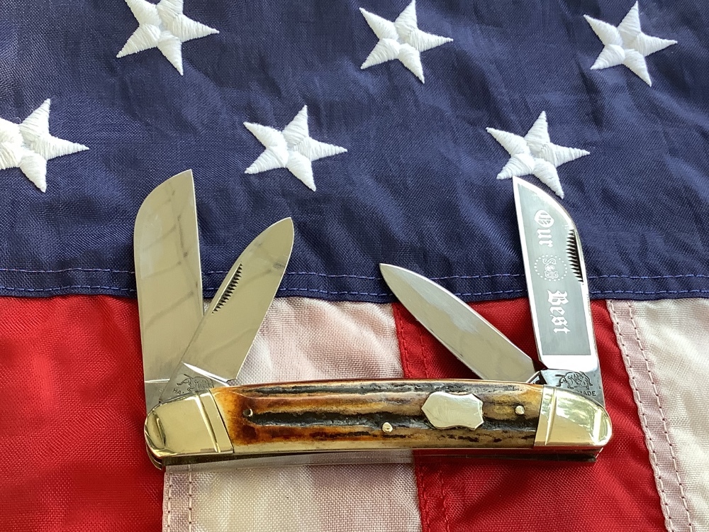 Super Stag Bulldog Brand Congress w/ S&D Our Best Blade Etch w/ Gnarly ...