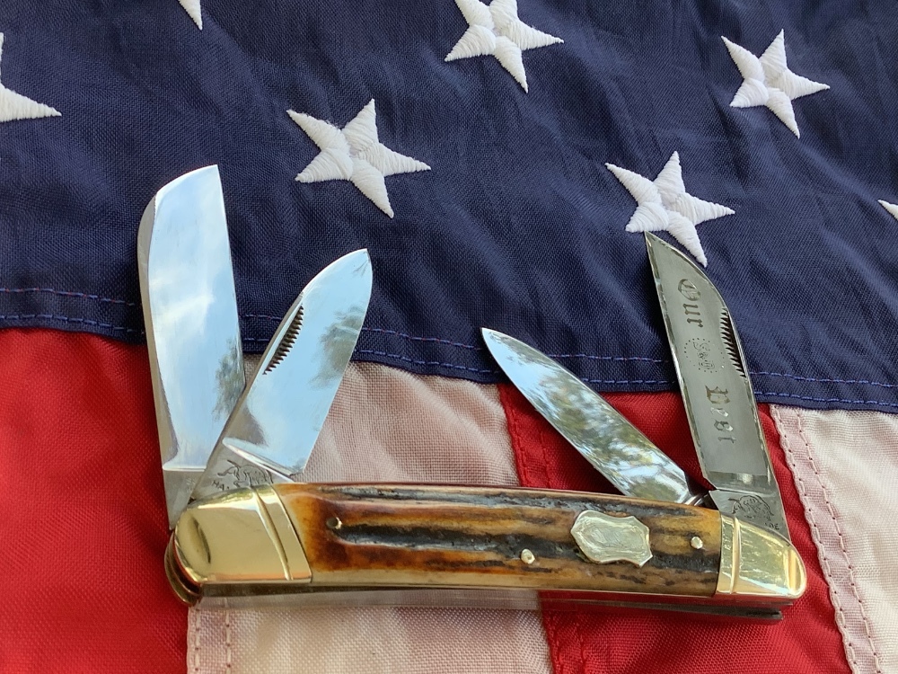 Super Stag Bulldog Brand Congress w/ S&D Our Best Blade Etch w/ Gnarly ...