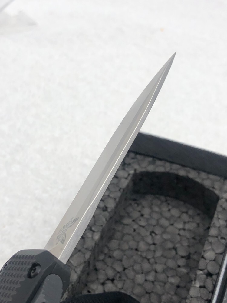 Benchmade 4600 Phaeton Double Action Spine Fire Out The Front Automatic ...