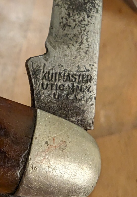 Vintage Mid Century KUTMASTER 2 Blade Pocket Knife