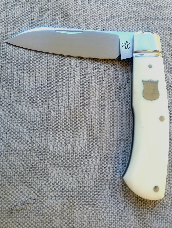 Pablo Castellani Super Tusk Native..4"..440c...Fluted/integral/doved ...