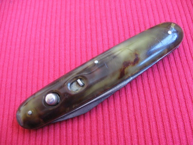 SCHRADE CUT. CO. Walden, N.Y. Double Switchblade Knife
