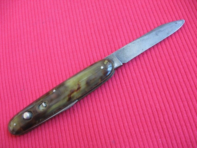 SCHRADE CUT. CO. Walden, N.Y. Double Switchblade Knife