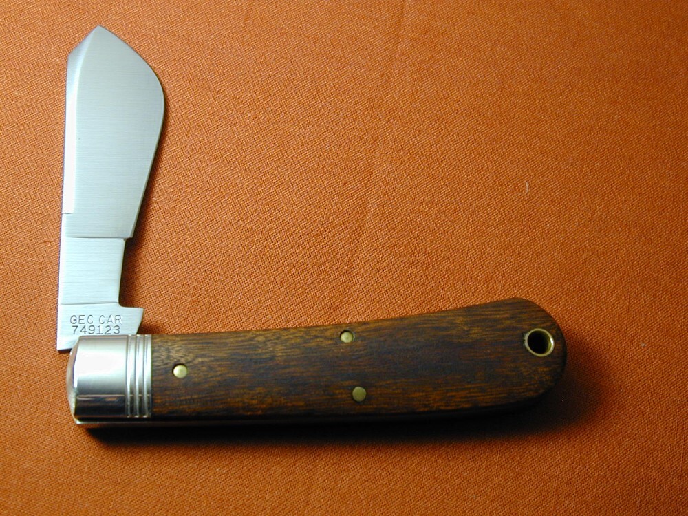 Great Eastern Cutlery GEC Smooth Chechen Rosewood Cotton Sampler Knife ...