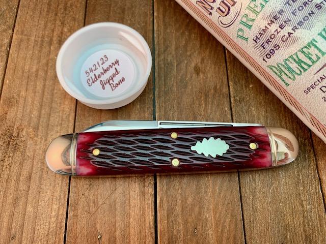 Great Eastern Cutlery Northfield Cigar Jack #54 SFO Elderberry Jigged ...