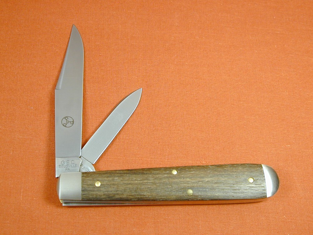 Great Eastern Cutlery GEC Oil Well Sucker Rod Wood English Jack Knife ...