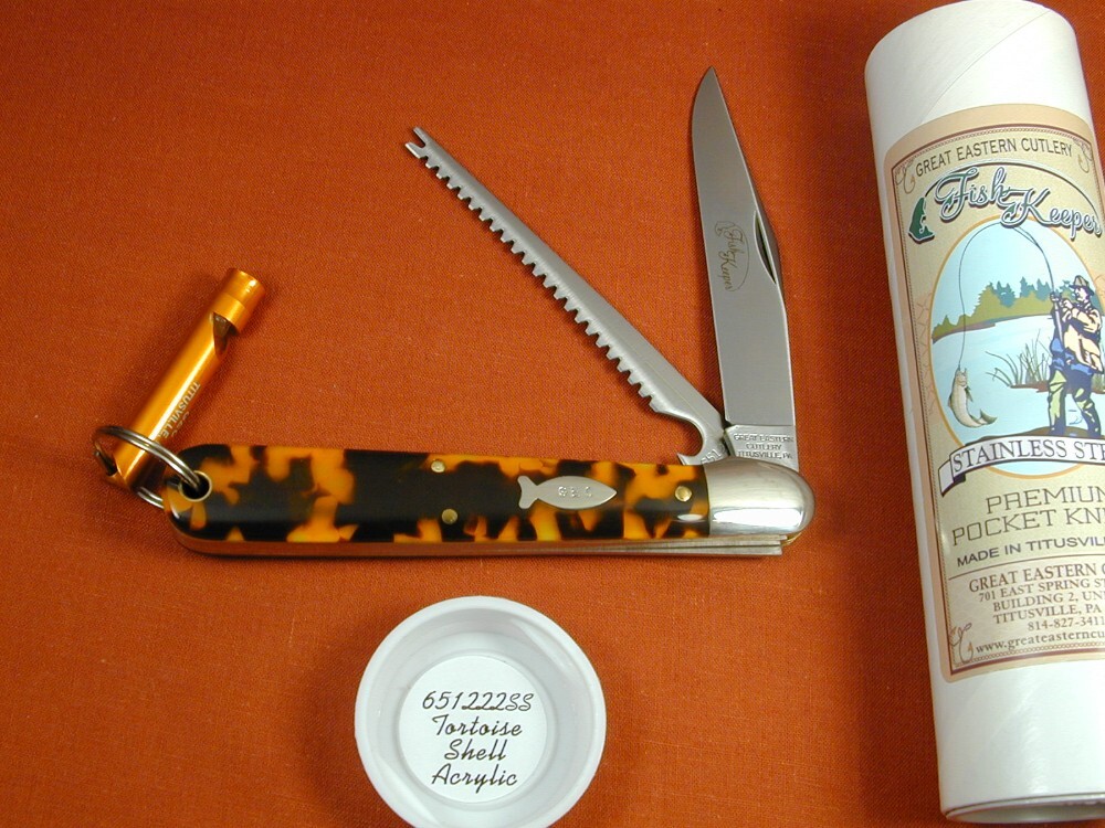 Great Eastern Cutlery GEC Smooth Tortoise Shell Acrylic Fish Keeper ...