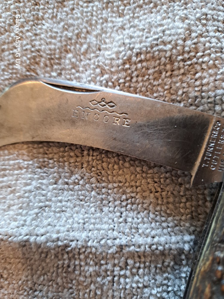 Stunning T. Turner & Co. Stag "Encore" Hawkbill Pruner; "His Majesty ...