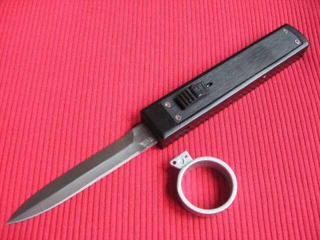 Older Tomb Raider Front Opener OTF Switchblade Knife