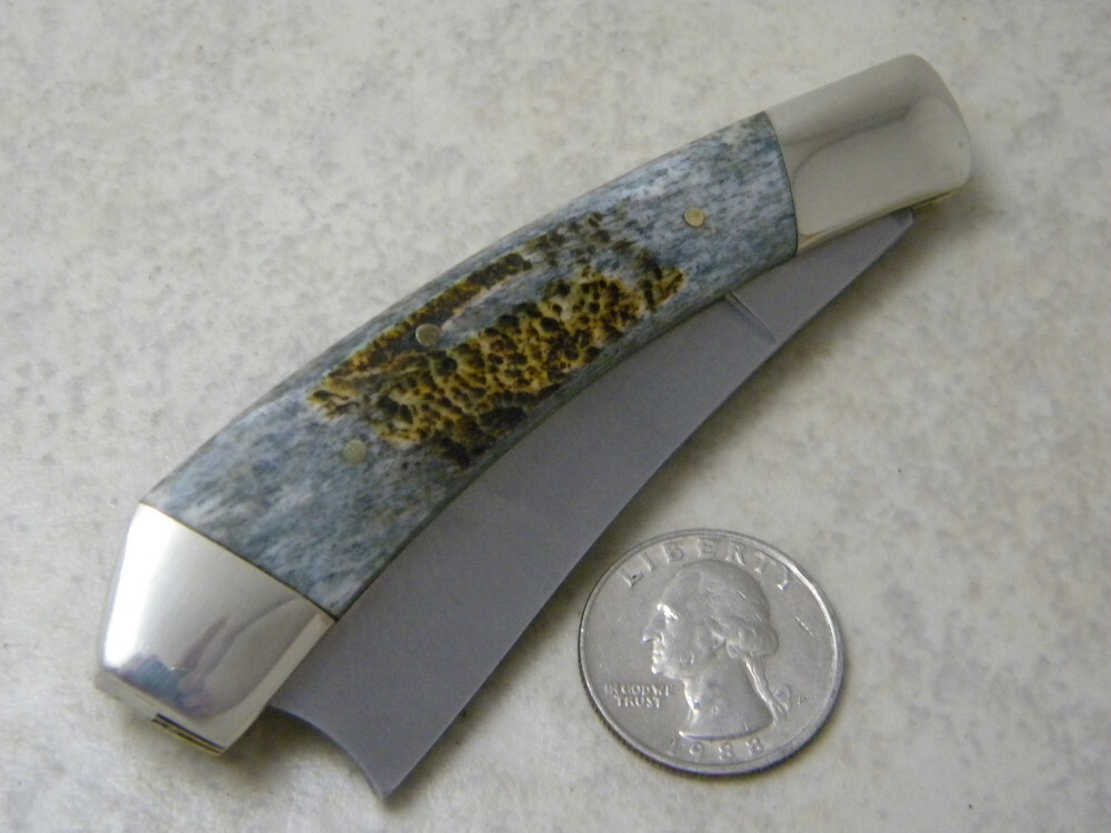 Frost Cutlery Surgical Steel Stag One Arm Razor Knife