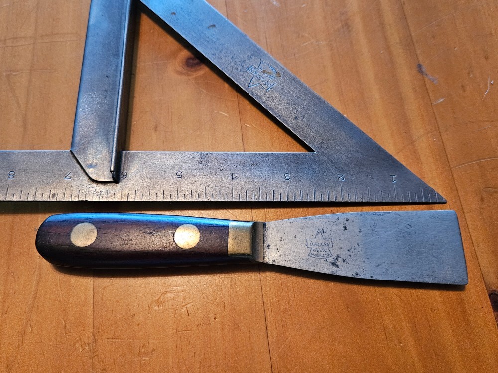 Simmons Hardware Keen Kutter Tools - Putty Knife - Miter Square ...