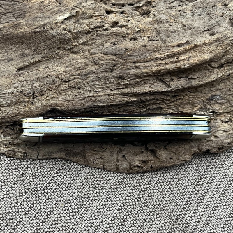 KUTMASTER Knife Made in Utica Ny Usa 3 Blade Stockman Jigged Delrin ...
