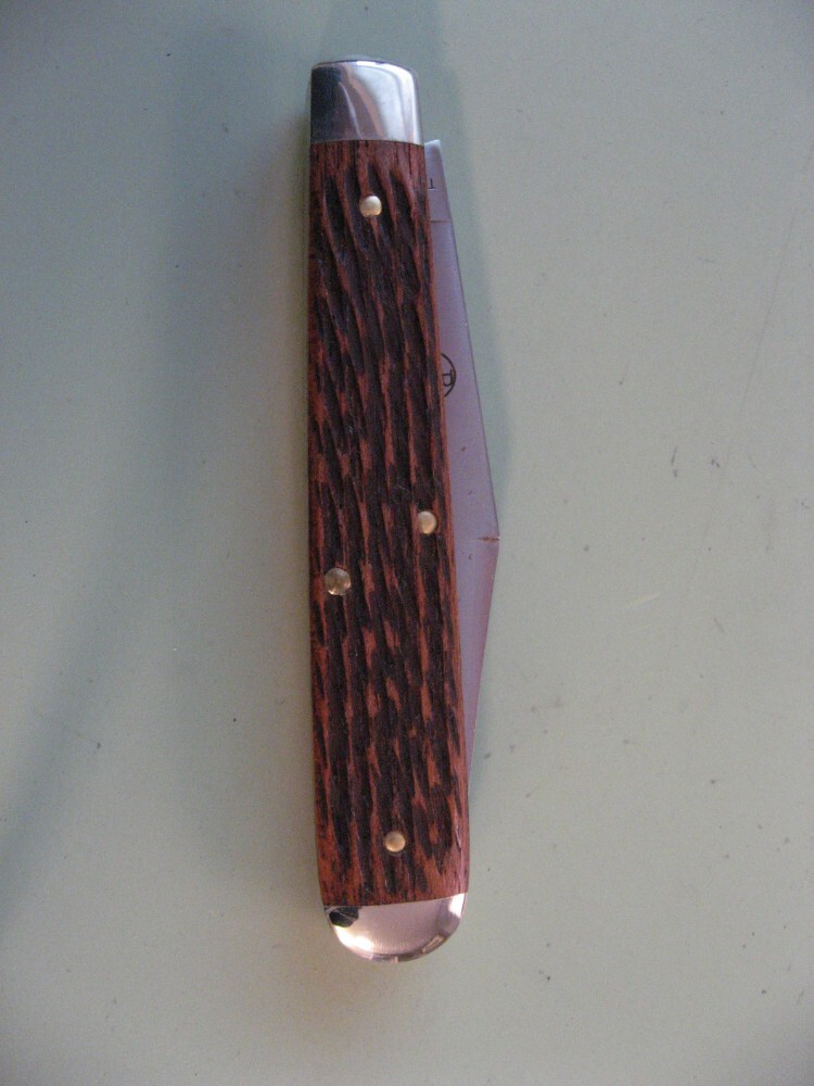 GEC 871223 ENGLISH JACK BEAVER TAIL JIGGED BRAZILIAN CHERRY #2