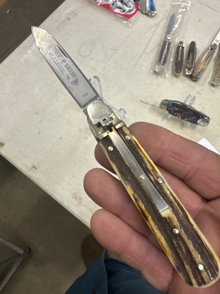 Boker 715 beautiful Stag