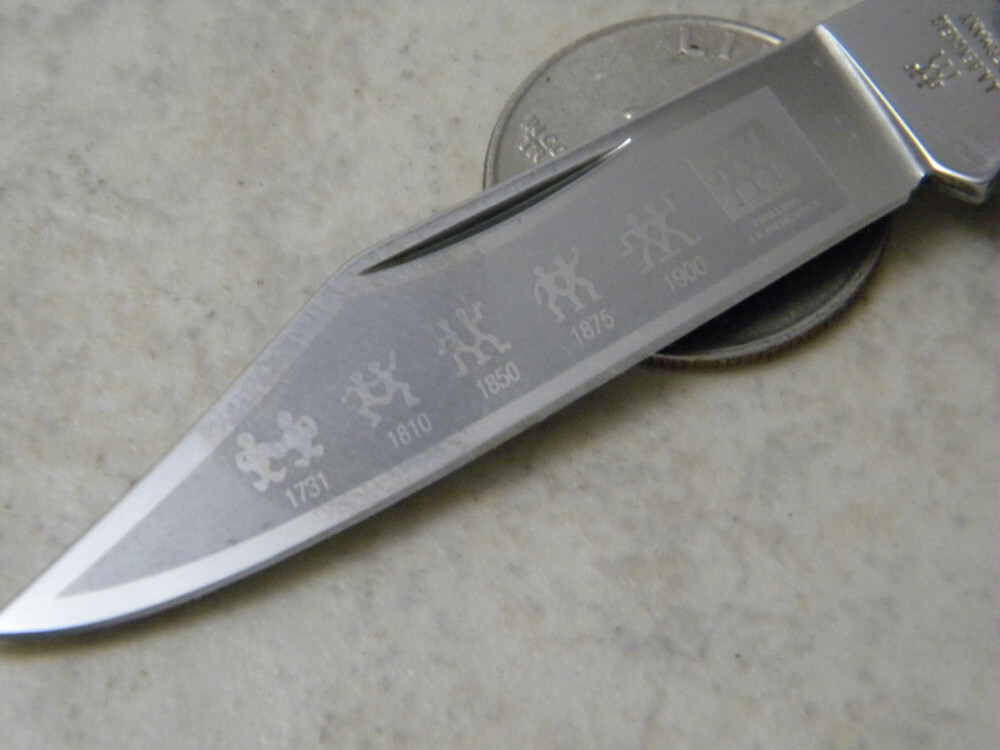 Boker Solingen Germany Stag Trapper Knife