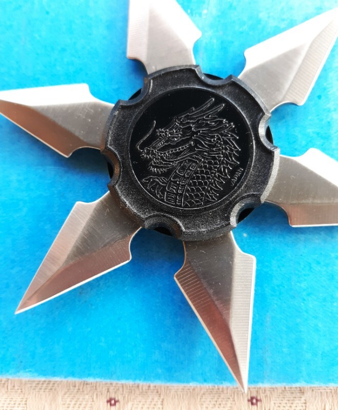 vintage 80's Parker Eagle Brand Professional Throwing Star Japan