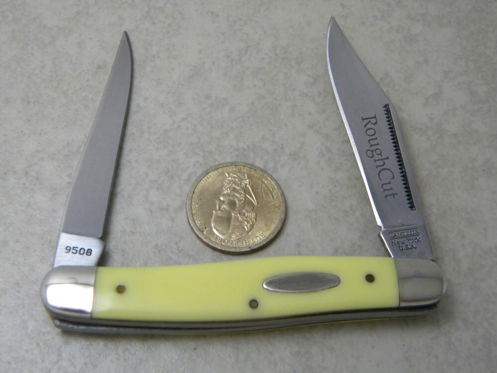Camillus New York USA Rough Cut 9508 Delrin Muskrat Knife